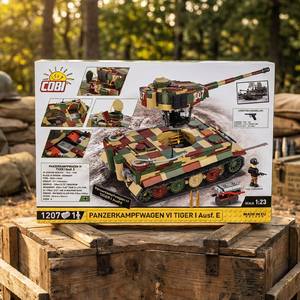 COBI Panzerkampfwagen VI Tiger I Ausf. E (1207pcs) - Oorlogsmuseum Overloon